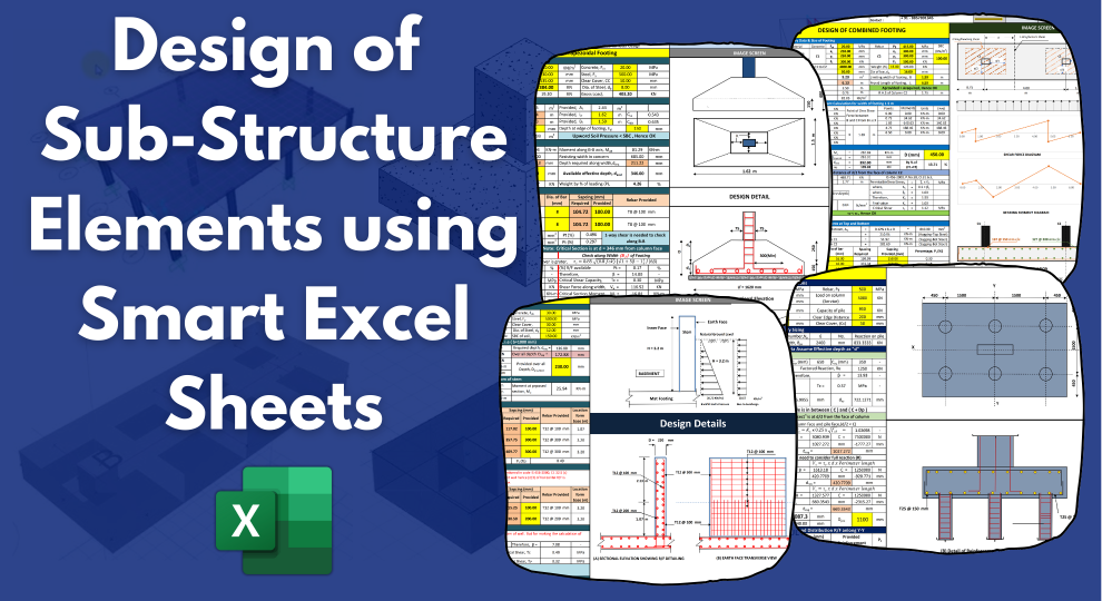 Plan A: Sub-Structure Design Excel Sheets